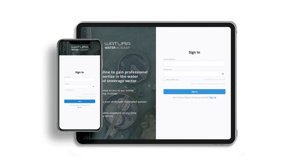 E-learning platform - Water and sanitation - Watura