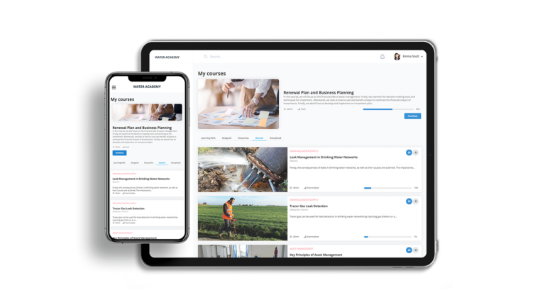 E-learning platform - Water and sanitation - Watura