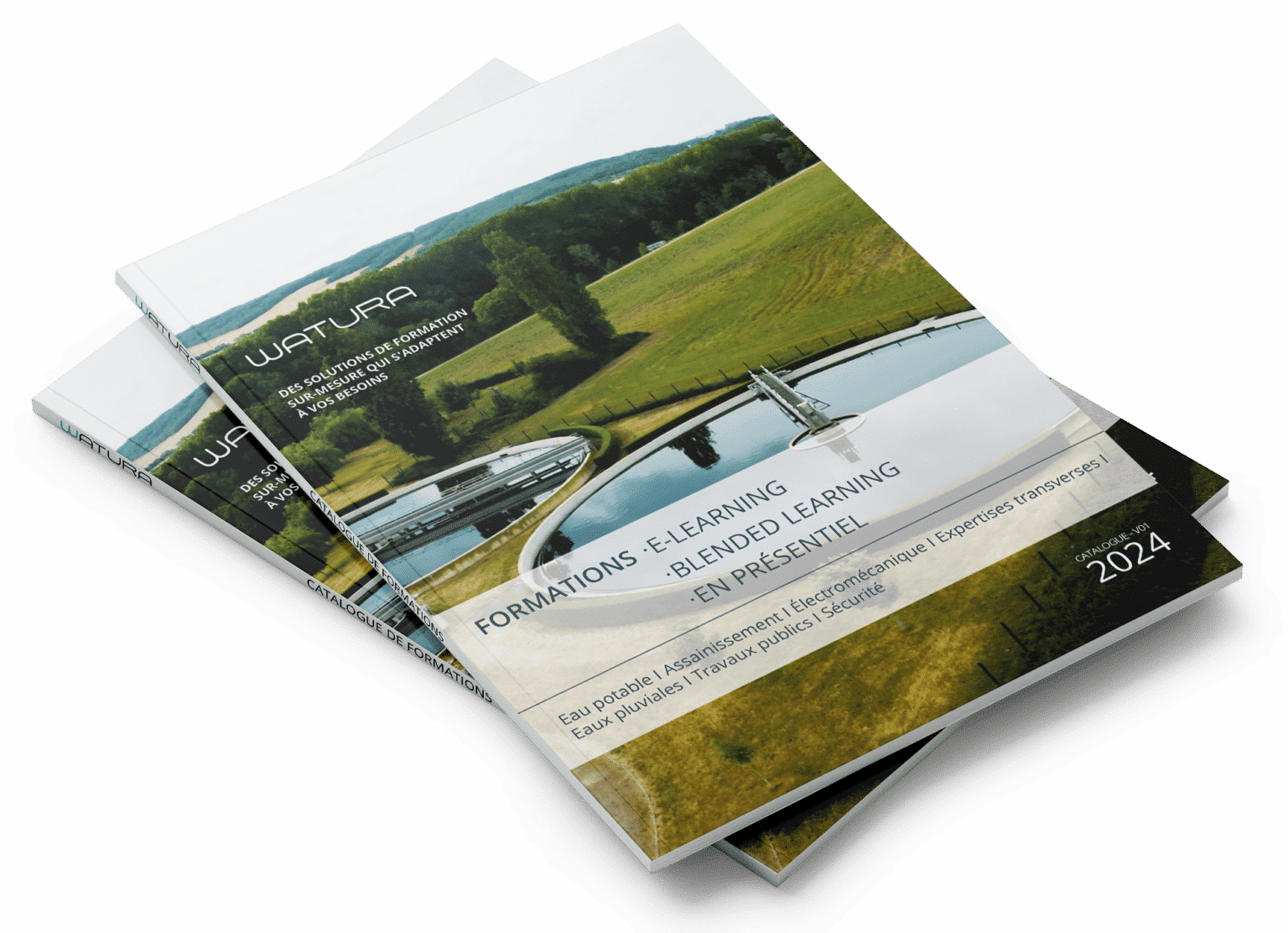 Catalogue de formations en ligne - Eau Assainissement - Watura